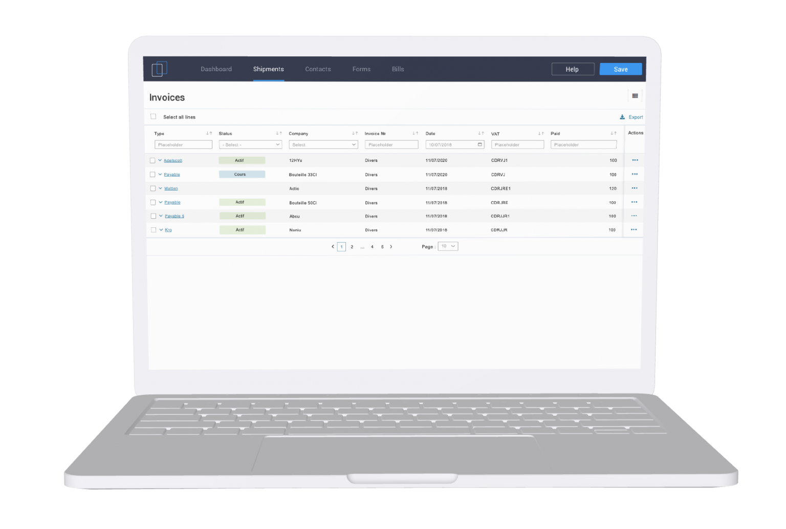 Invoice Processing App Development by Mbicycle