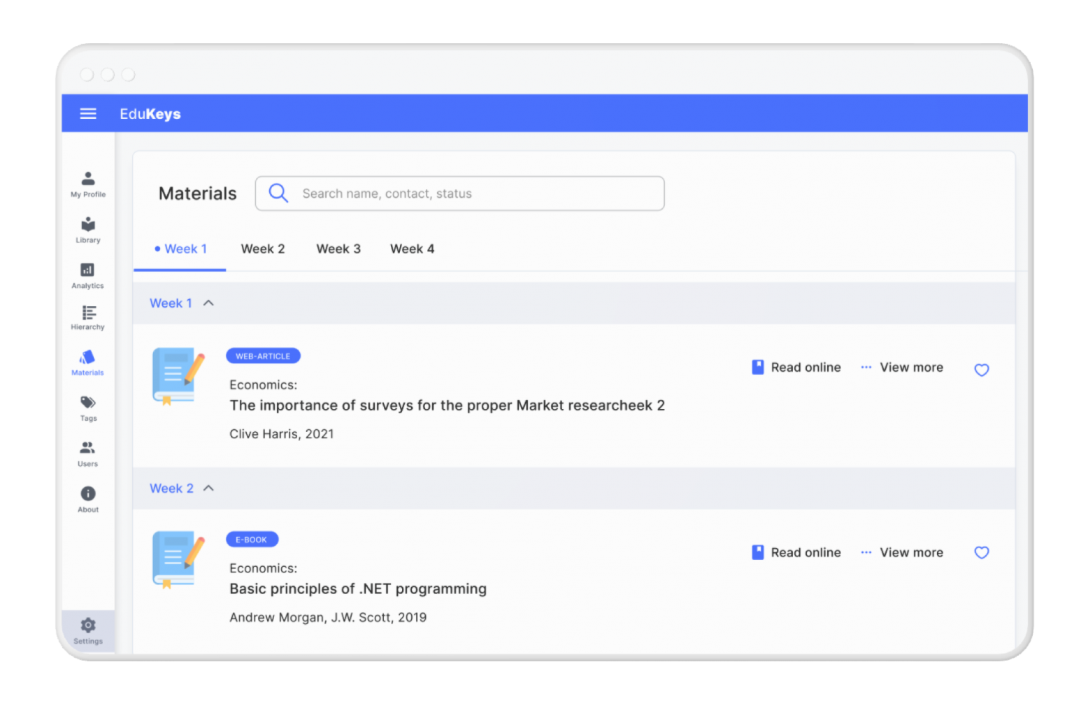 The Modernization of Learning List Management System by Mbicycle